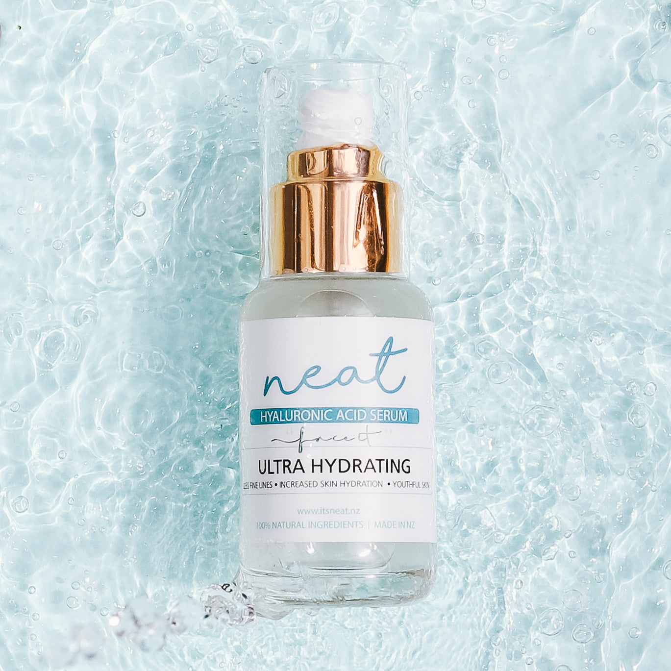 Hyaluronic Acid Serum - 100% Natural and New Zealand made – Neat