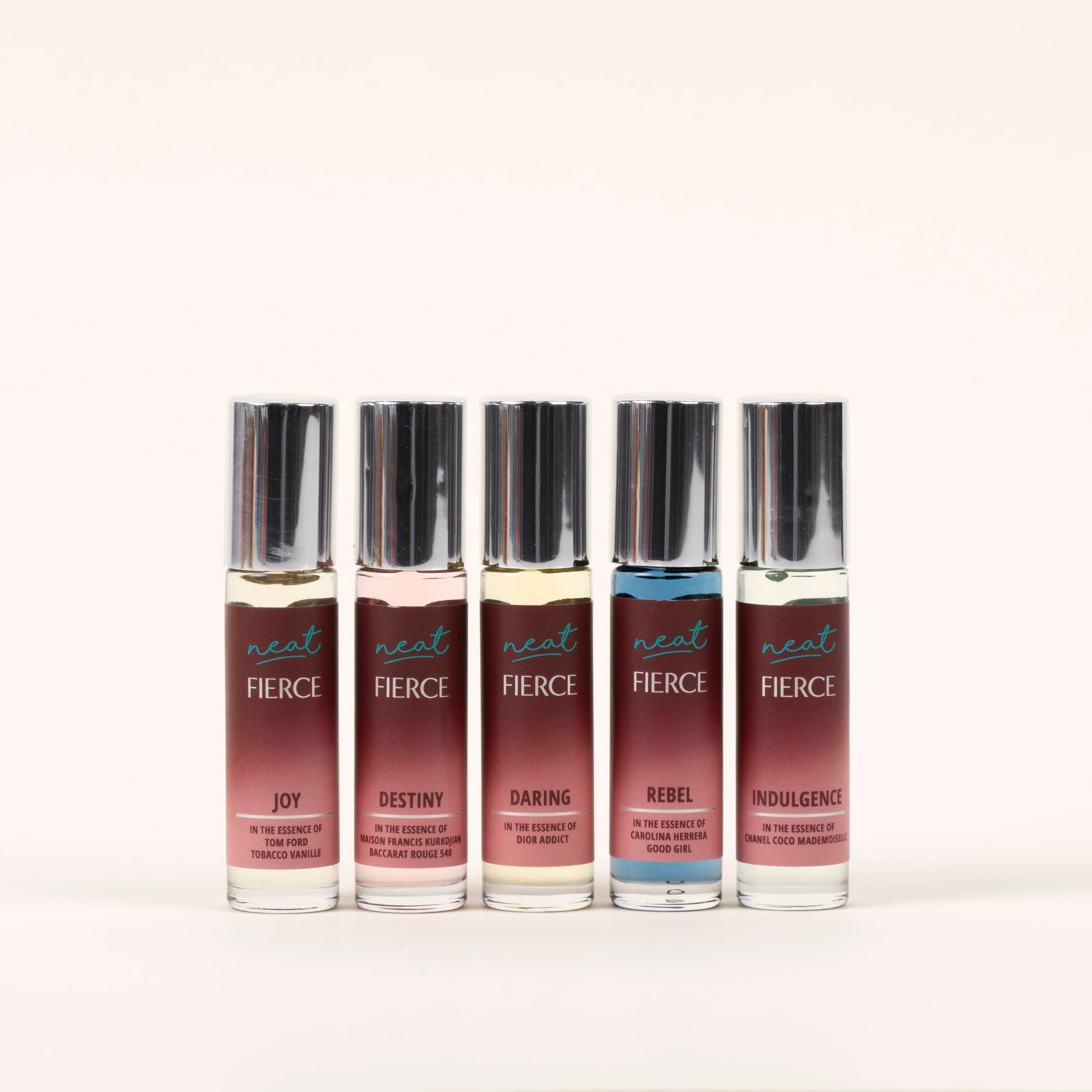Neat | Fierce Fragrance Range: Perfume Oils 10ml or Mini
